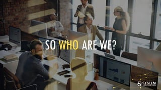 System verification company presentation | PPT