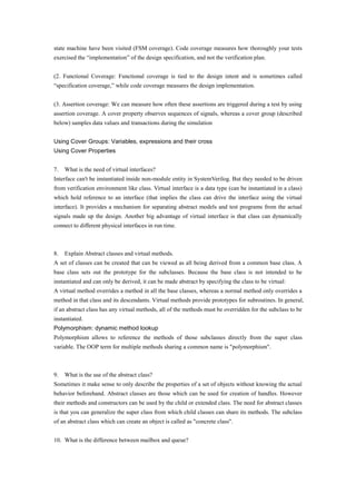 systemverilog-interview-questions.docx | Programming Languages | Computing