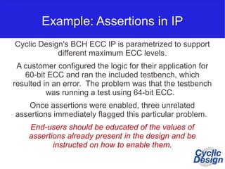 SystemVerilog Assertions (SVA) in the Design/Verification Process | PDF