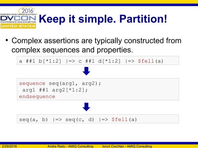 Systemverilog Assertions Verification With Svaunit Dvcon Us 2016 9810