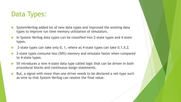 Introduction To System Verilog Ppt 