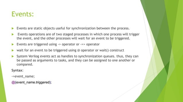 Introduction to System verilog | PPTX