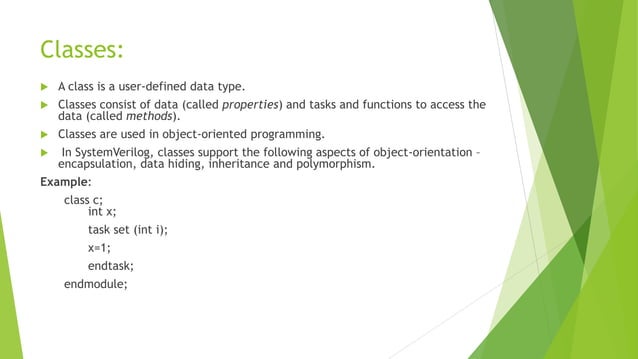 Introduction to System verilog | PPTX