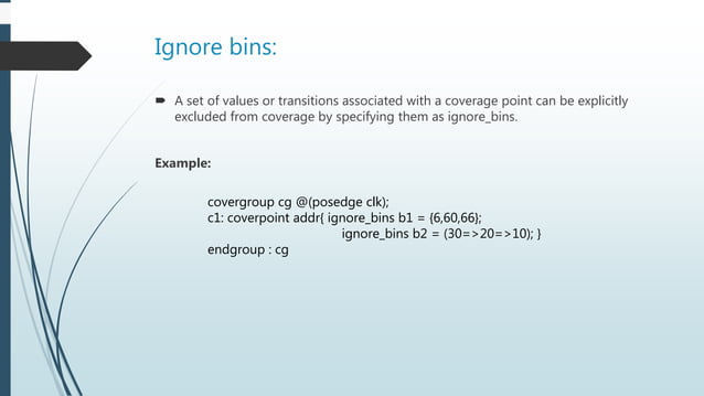 System verilog coverage | PPTX