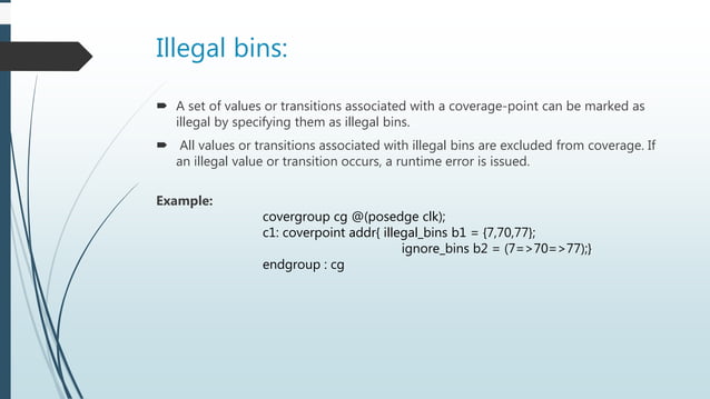 System verilog coverage | PPTX