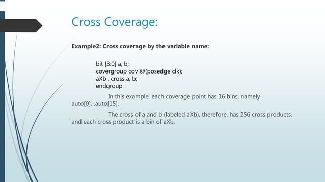 System verilog coverage | PPTX