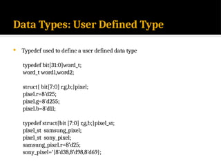 Functional verification using System verilog introduction | PPT