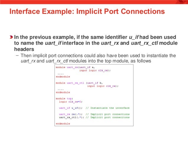 System Verilog Verification Building Blocks 