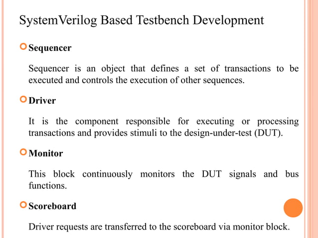 System Verilog Ppt
