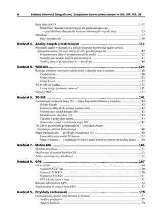 Systemy Informacji Geograficznej. Zarządzanie danymi przestrzennymi w ...