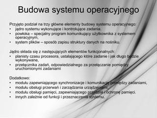 Systemy operacyjne | PPT