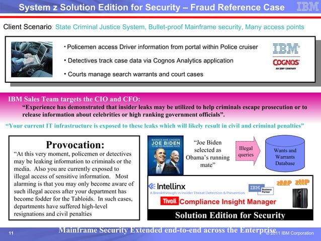 System Z Mainframe Security For An Enterprise
