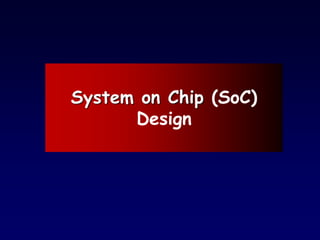 Syste O CHip Concepts for Students.ppt