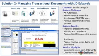 Oracle Fusion Middleware for JD Edwards | PPT | Cloud Computing | Internet