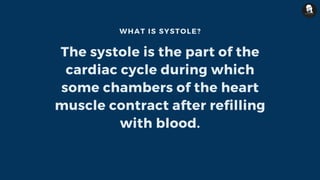 Systole and diastole human heart | PPT