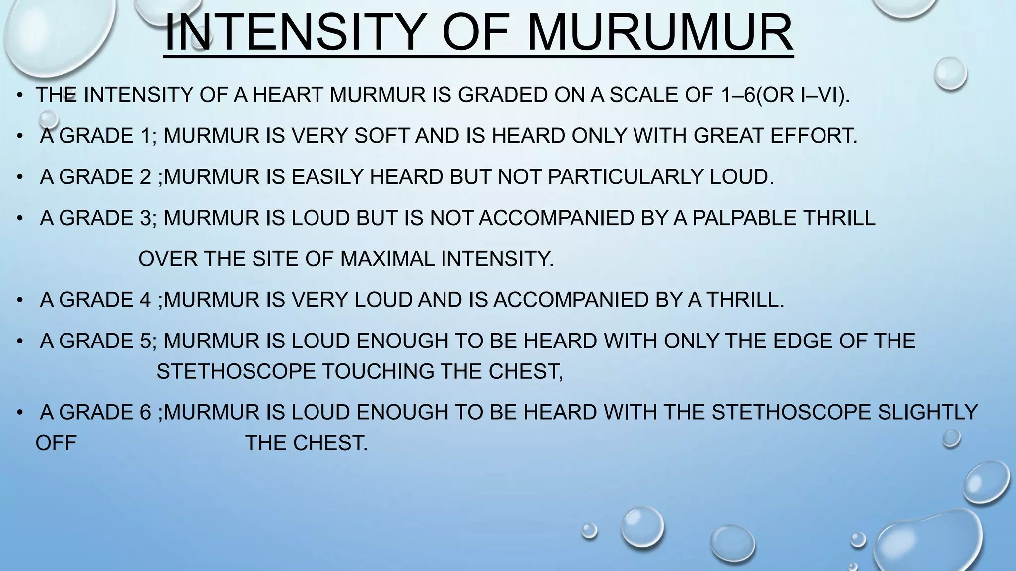 Systolic murmer | PPTX