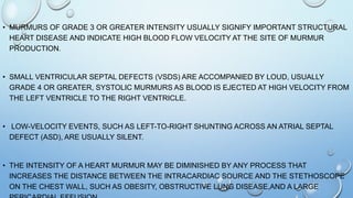 Systolic murmer | PPTX | Heart and Cardiovascular Diseases | Diseases ...