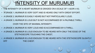 Systolic murmer | PPTX | Heart and Cardiovascular Diseases | Diseases ...