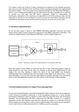 Systolic, Transposed & Semi-Parallel Architectures and Programming | PDF