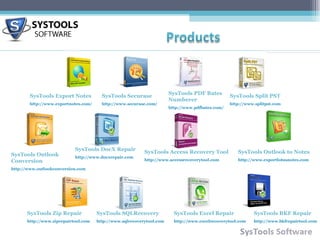 SysTools Software Overview | PPT