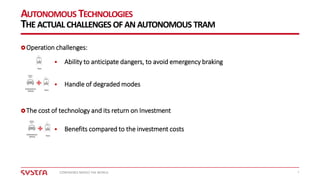 Autonomous technology for trams | PPTX