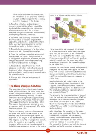 Separating underground metro lines under operation in Baku | PDF
