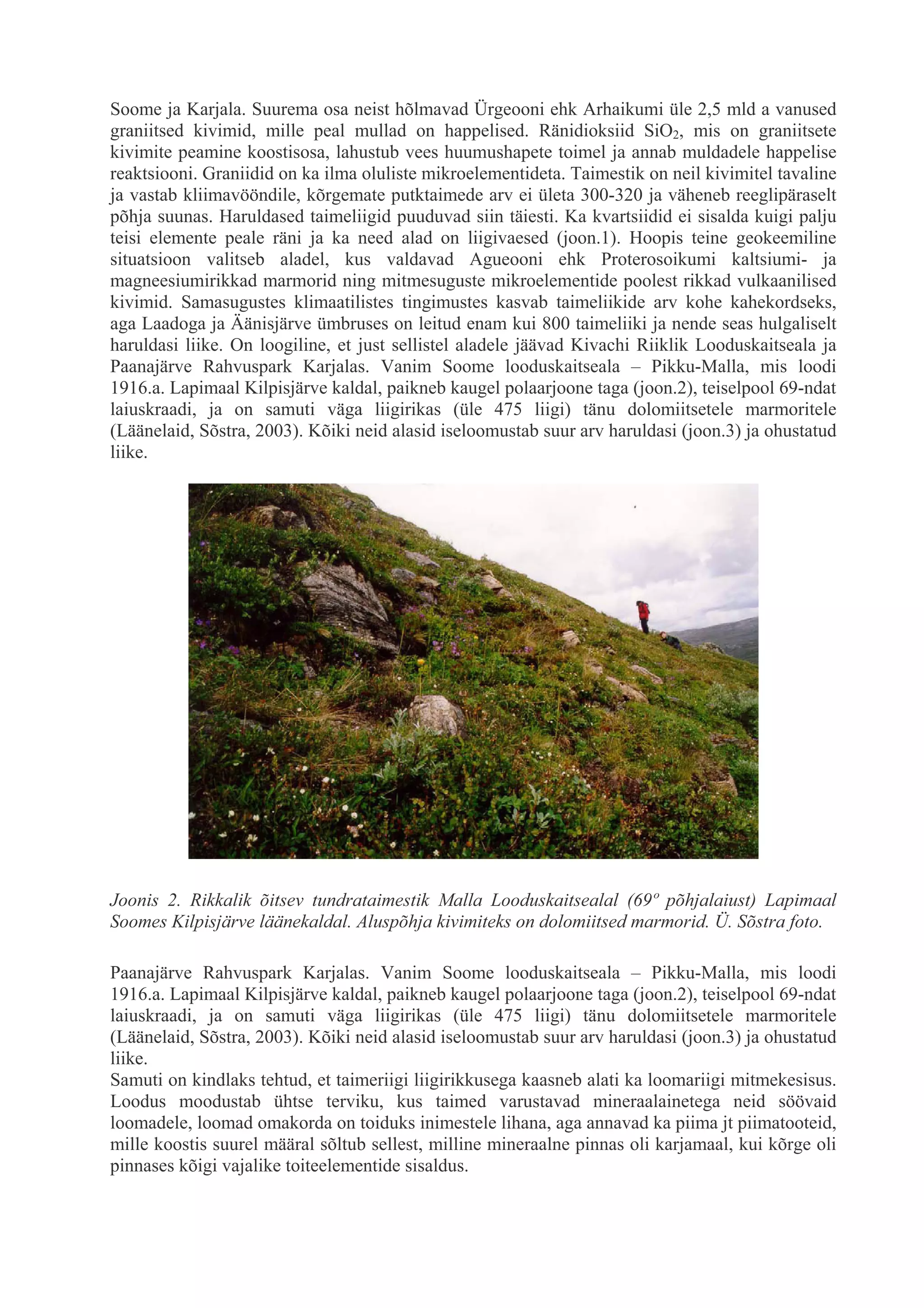 Systra kivimite koostis | PDF