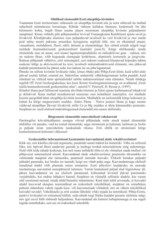 Systra kivimite koostis | PDF