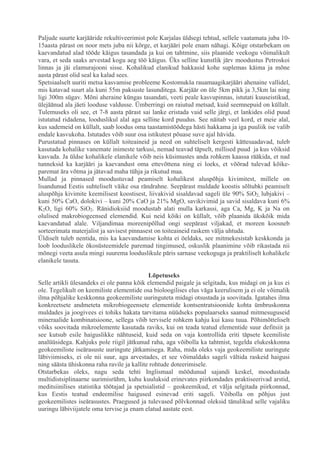 Systra kivimite koostis | PDF