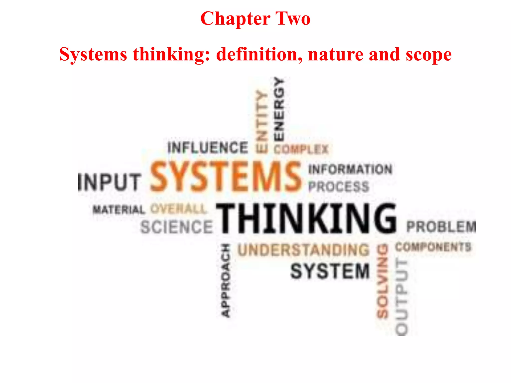 System Thinking.pptx | Agriculture | Industries