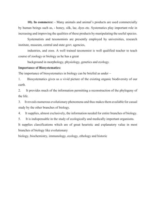 sytematics_taxonomy_phylogeny complete topic | PDF