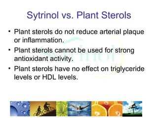 Sytrinol cholesterol alternative | PPT