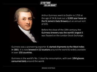 SYTYCB: Introduction to Guinness | PPTX