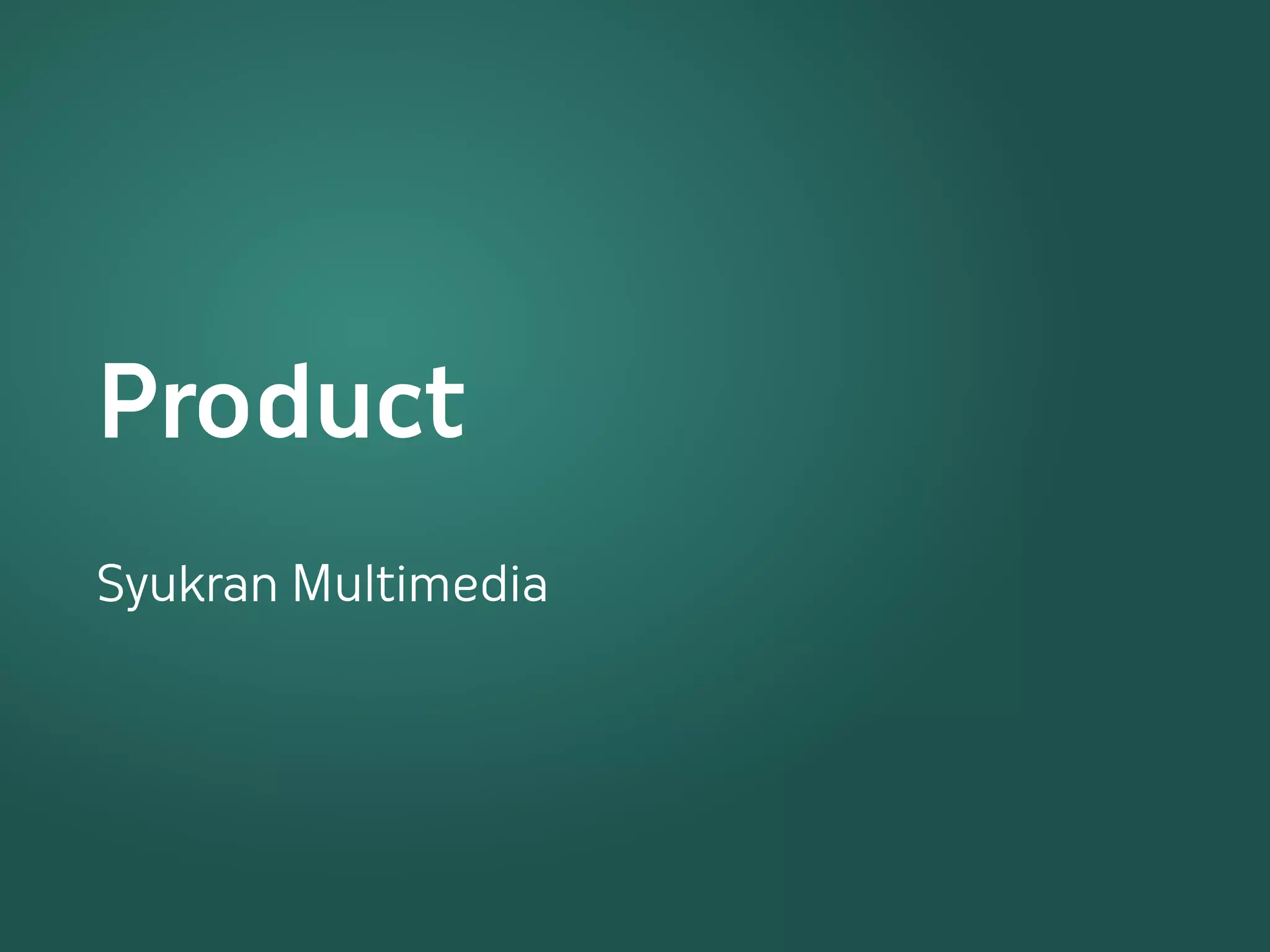 Syukran brand positioning & Strategy 2010 | PDF