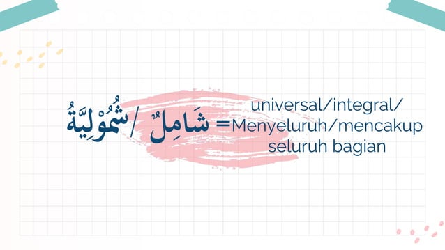 Syumuliyyah Islam atau integritas islam menurut ulama.pptx