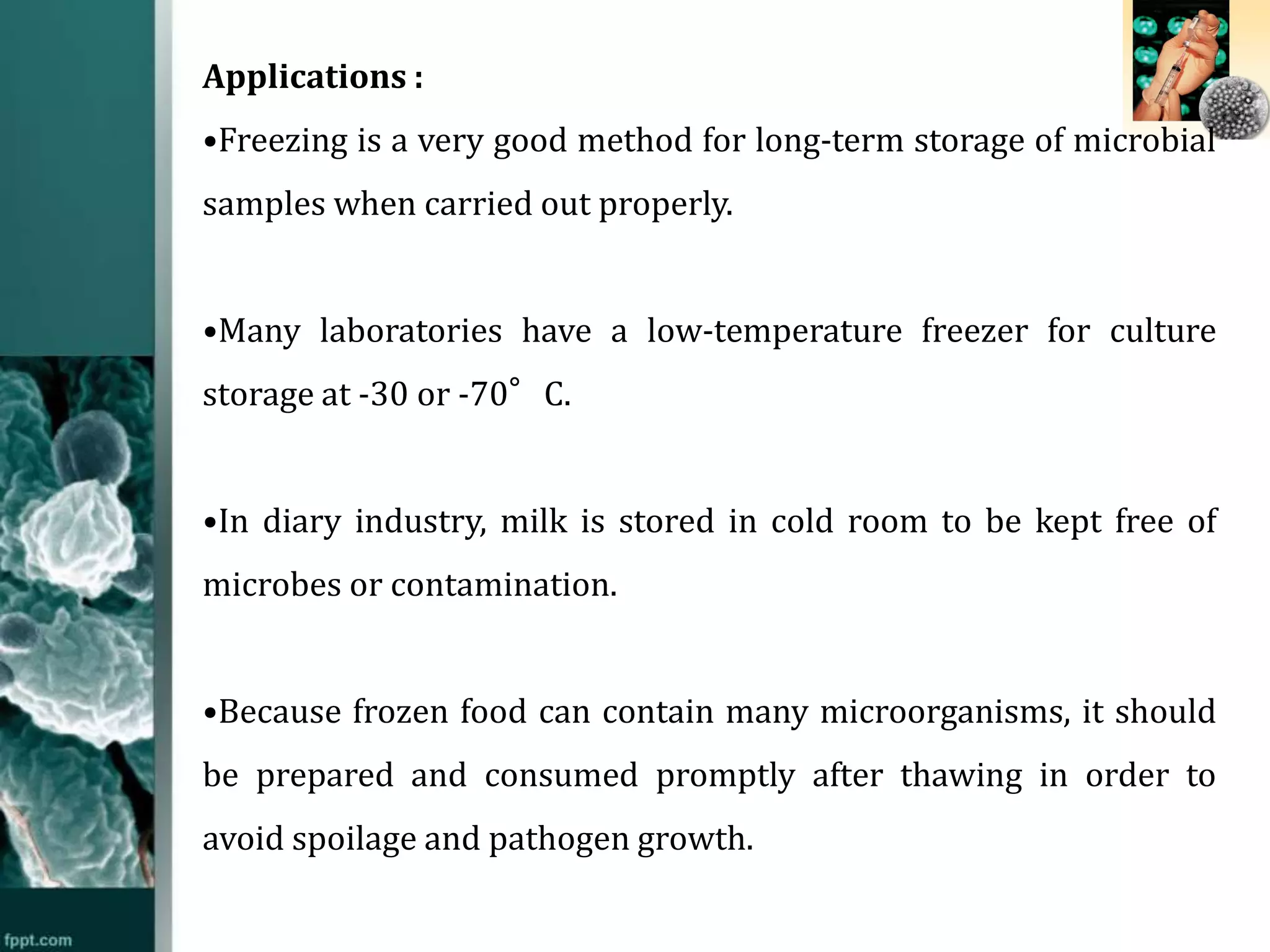 Physical and Chemical Control of Microbes | PPTX