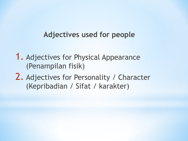 Syuting Adjective.ppt