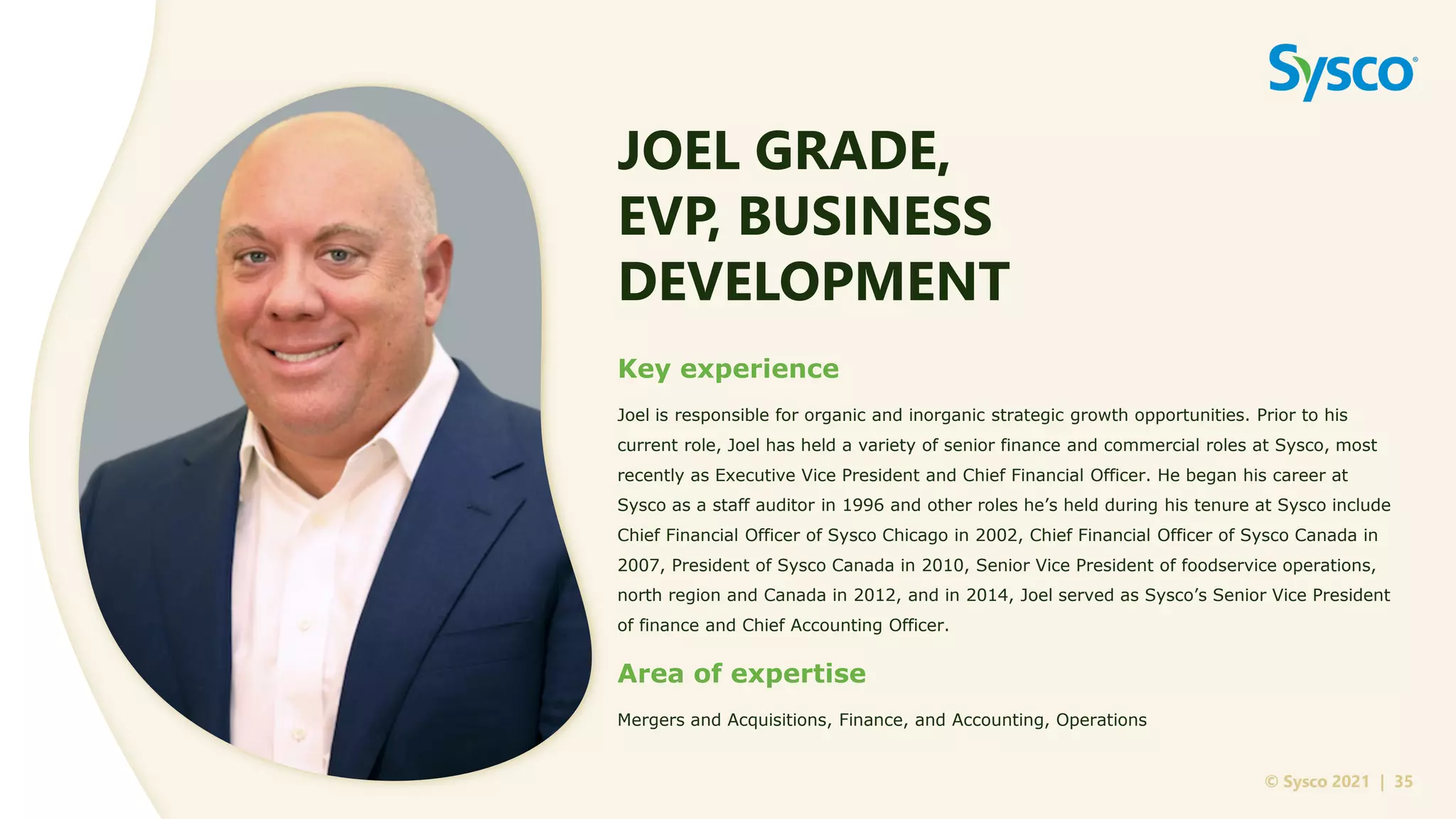 Sysco Investor Day 2021 | PPT