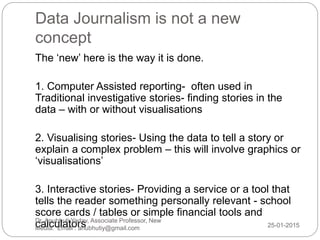 Data Journalism | PPTX