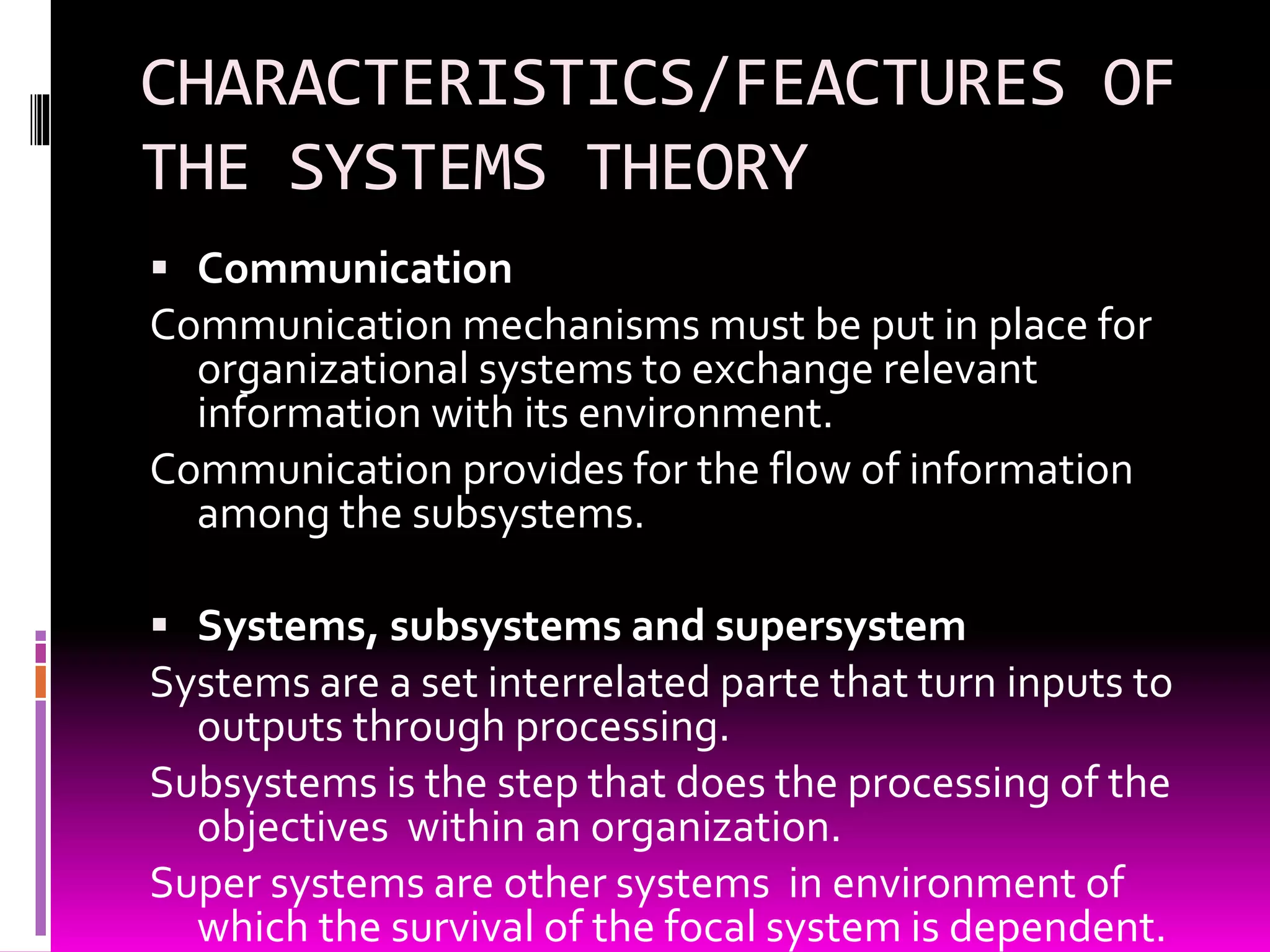 System Theory By Von Bertalanffy | PPTX