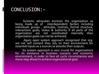 System Theory By Von Bertalanffy | PPTX