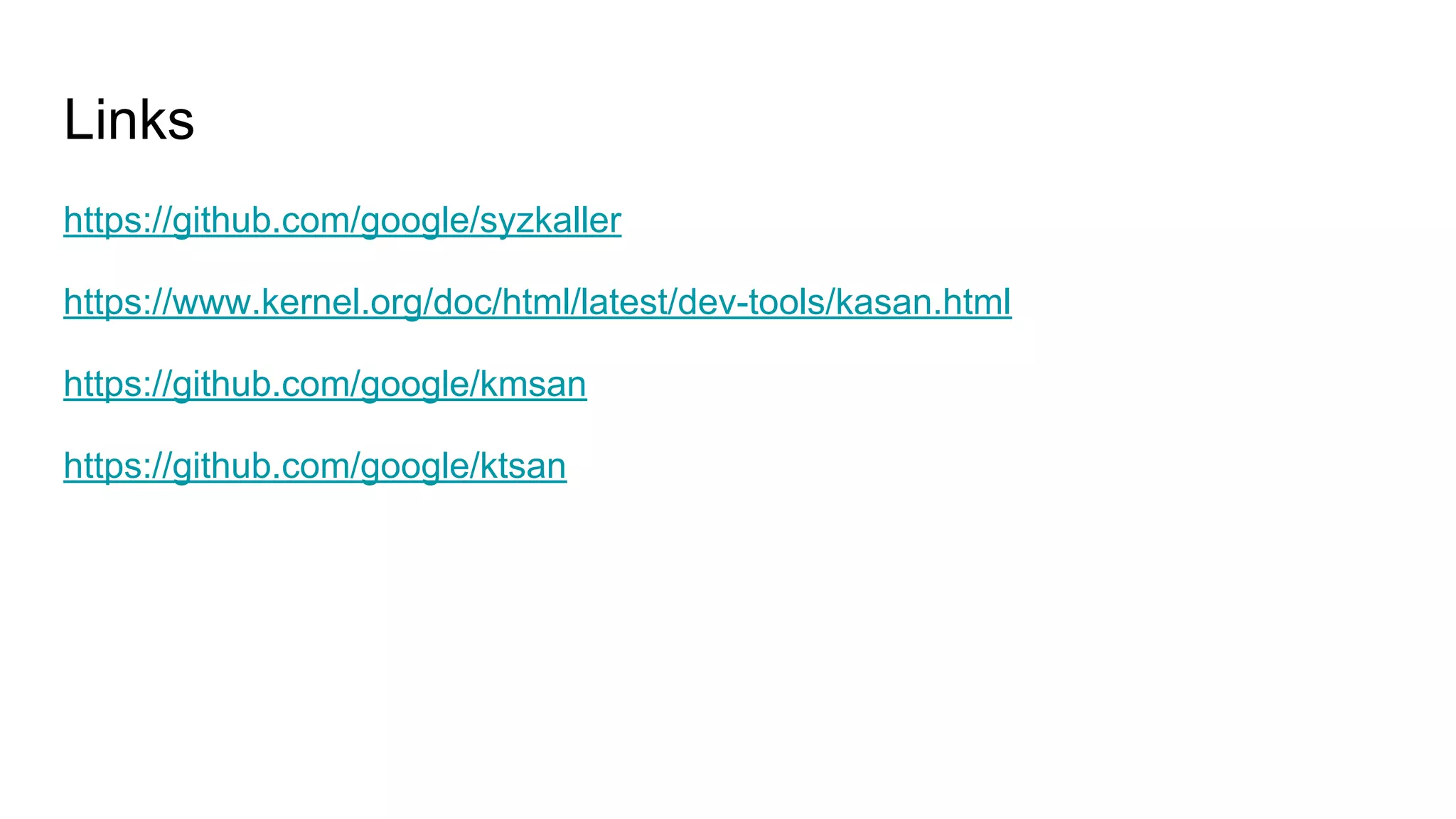 syzkaller: the next gen kernel fuzzer | PDF