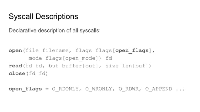 syzkaller: the next gen kernel fuzzer | PDF