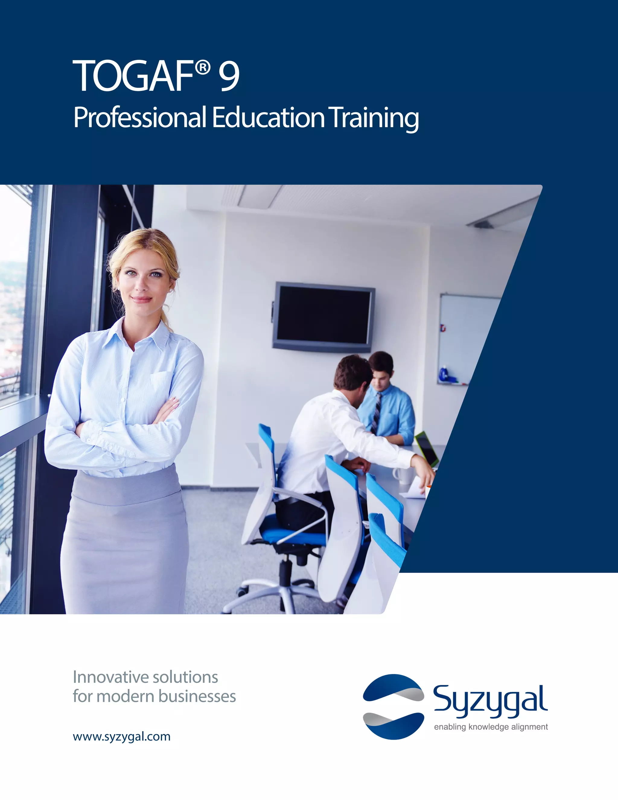 TOGAF 9 Training Brochure - Syzygal | PDF
