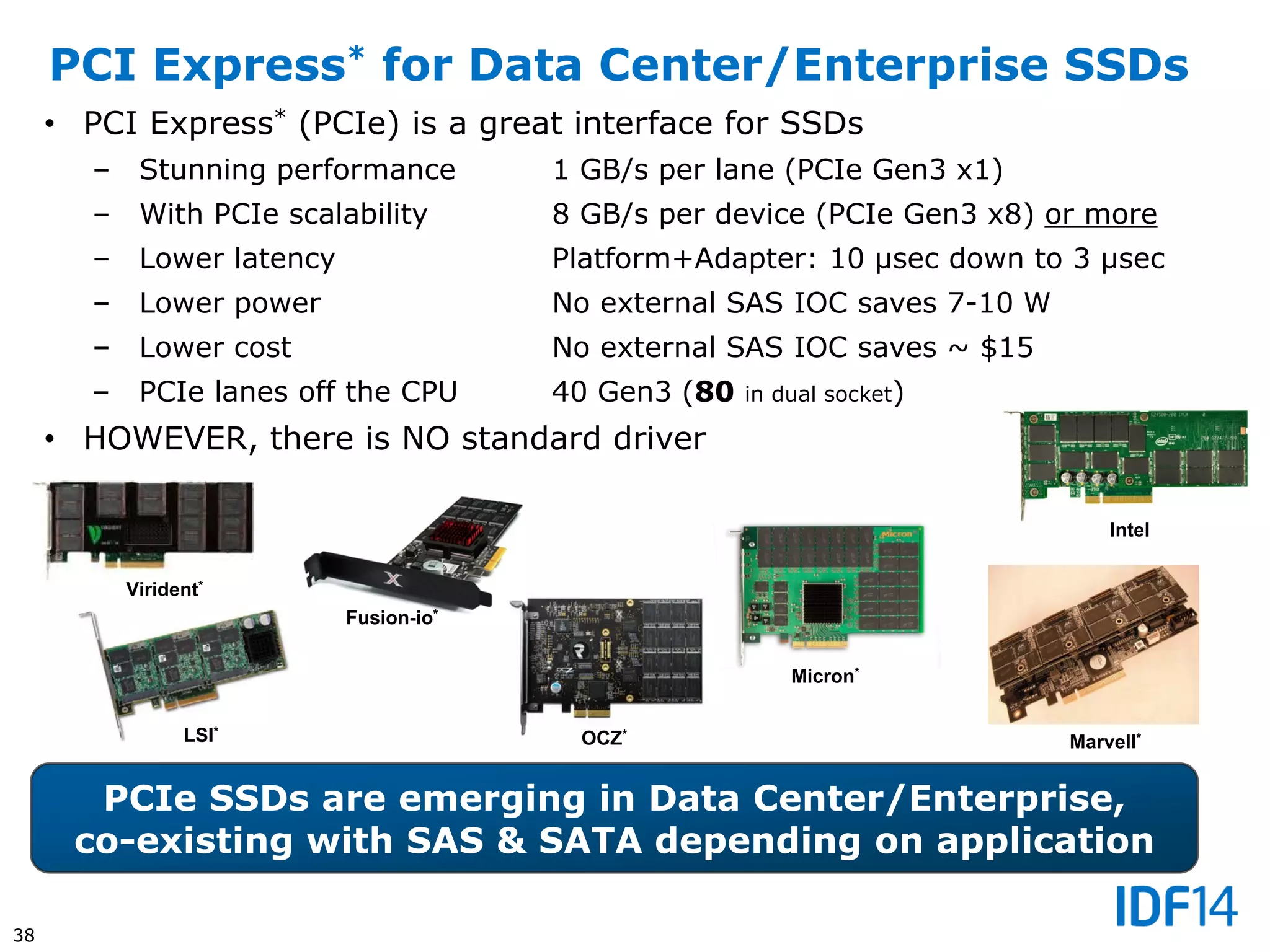 Moving to PCI Express based SSD with NVM Express | PDF