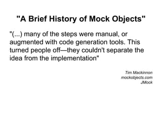 Szczepan Faber mockito story (1) | PDF