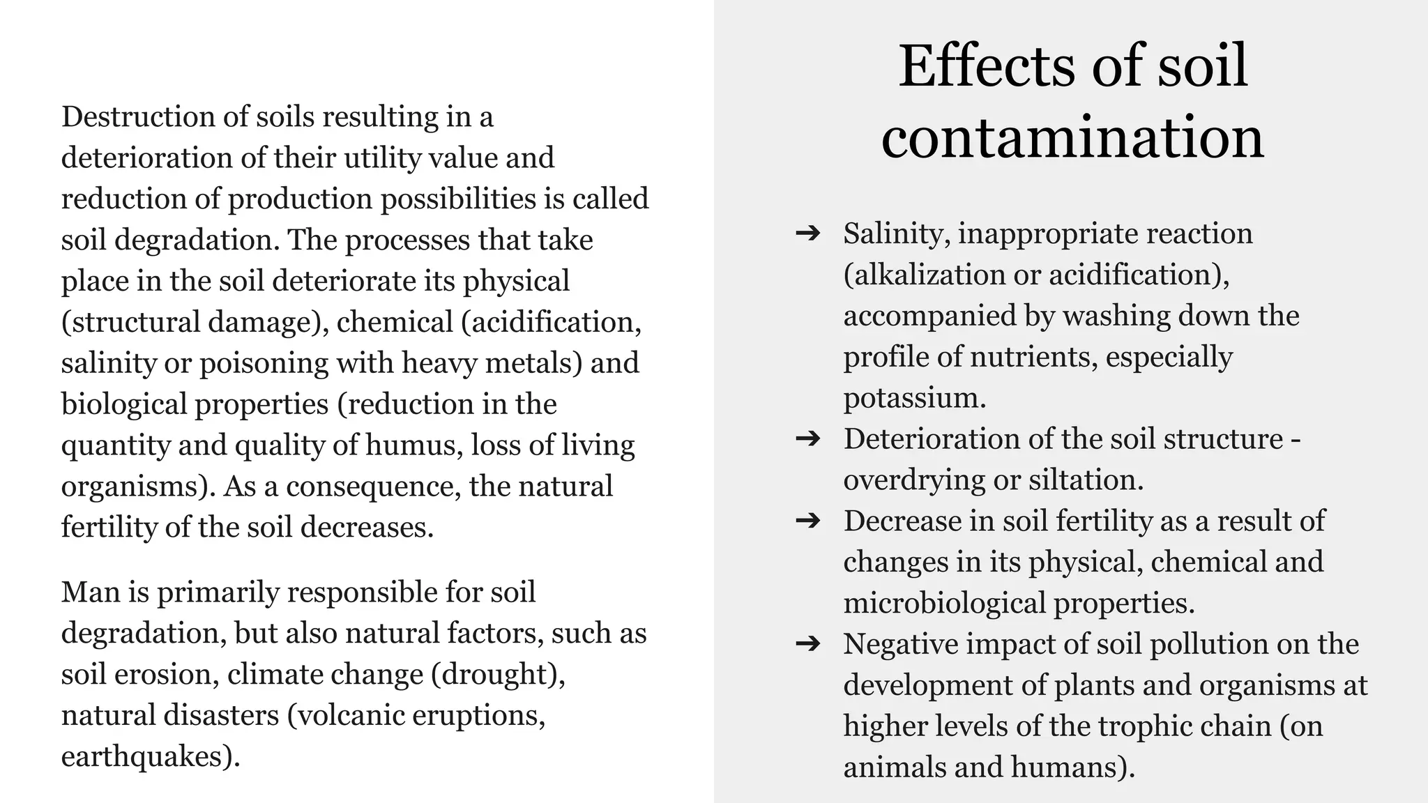 Soil contamination Group 3 | PPT