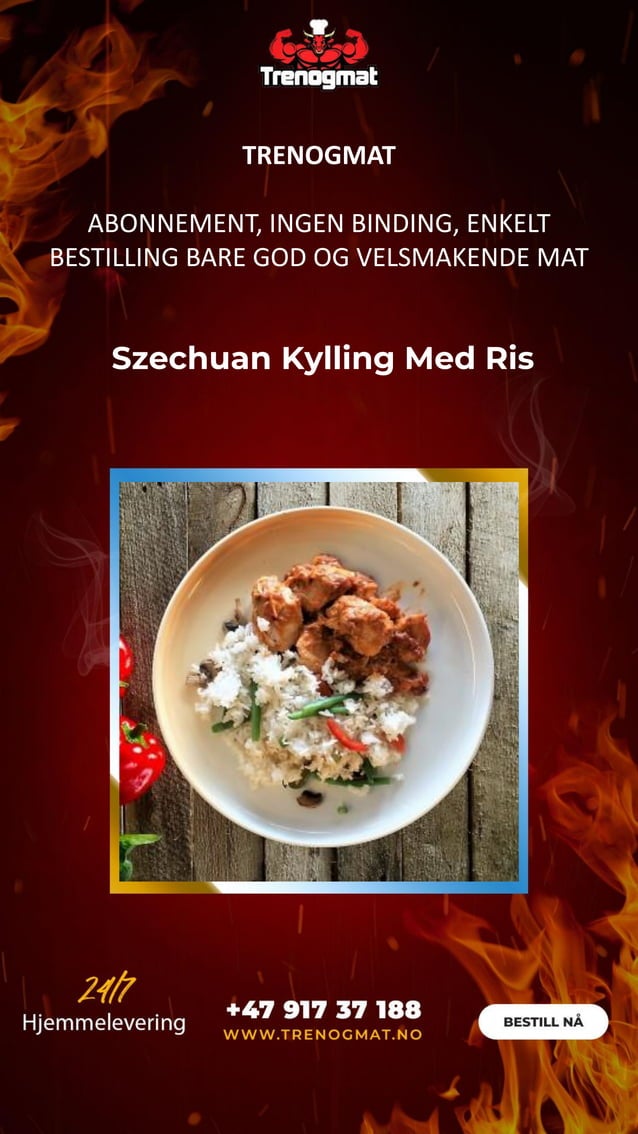 Szechuan Kylling Med Ris - TrenogMat | PDF