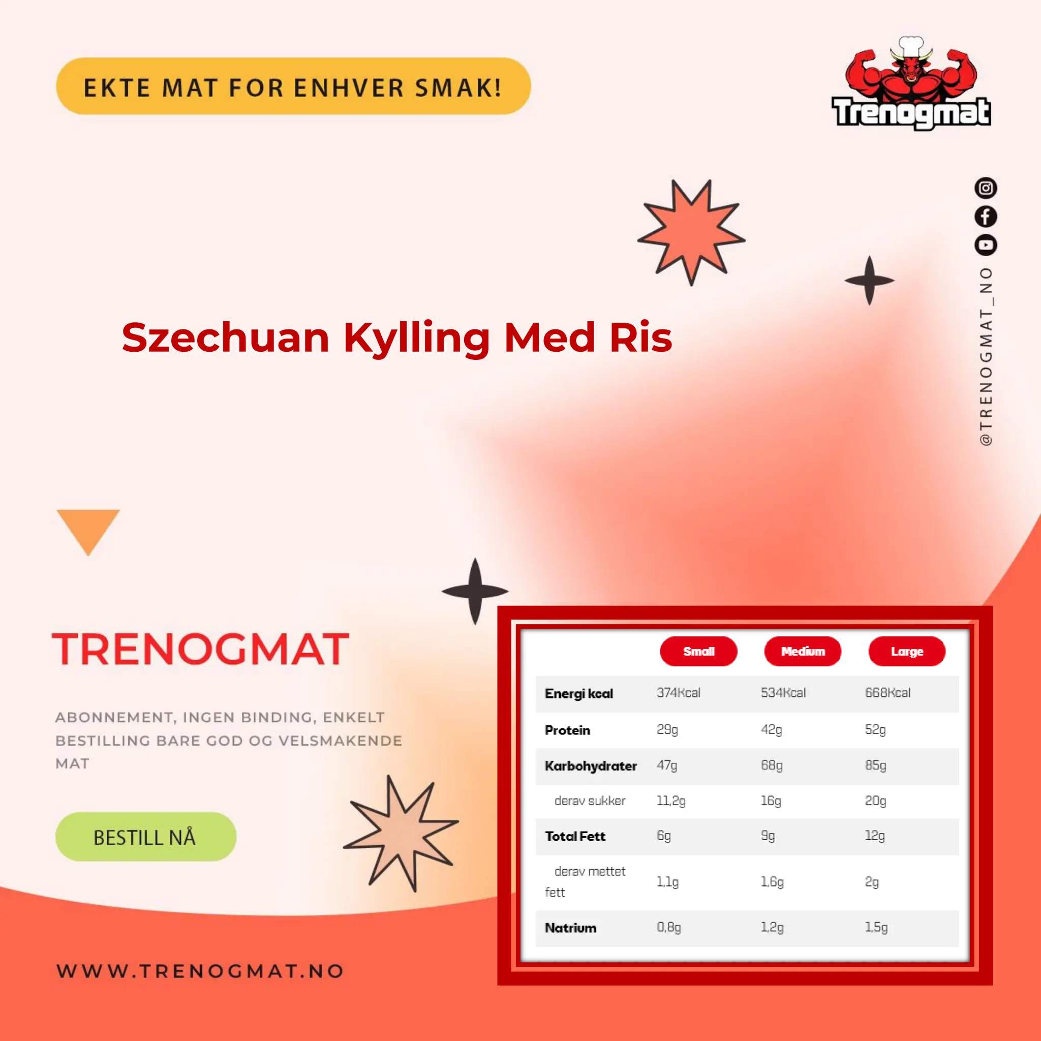 Szechuan Kylling Med Ris | PDF