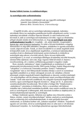 Kozma Szilárd:Szellemtudomany | PDF